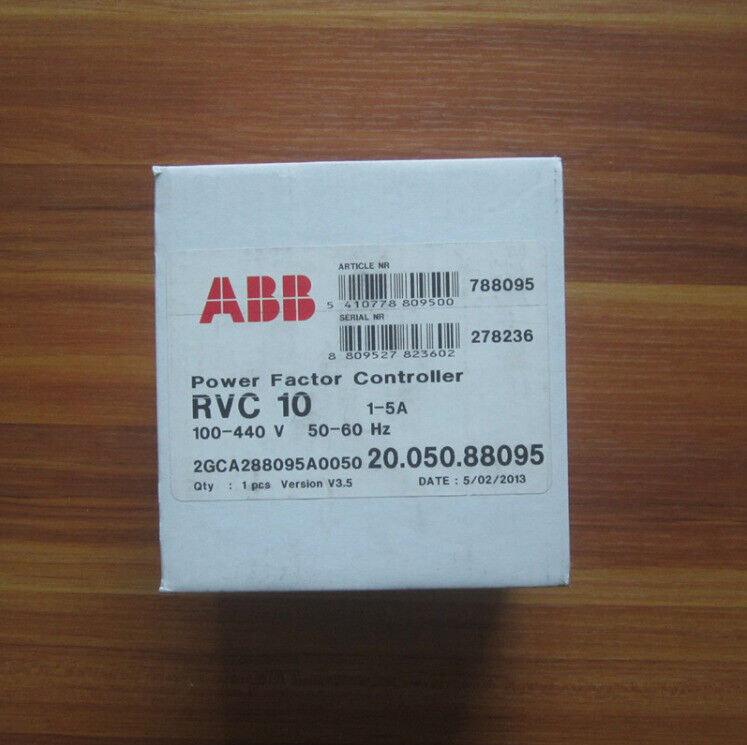 PLC | ABB | RVC-10 RVC10-1/5A Power Factor Controller In Box – Rabwellplc